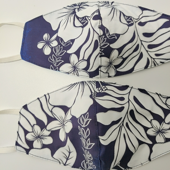 Other | 2 Pcs Handmade Hawaii Aloha Face Mask | Poshmark